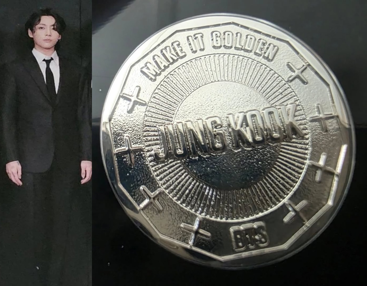 BTS Community Post - #Jungkook: "MAKE IT GOLDEN" - Jungkook's message ...