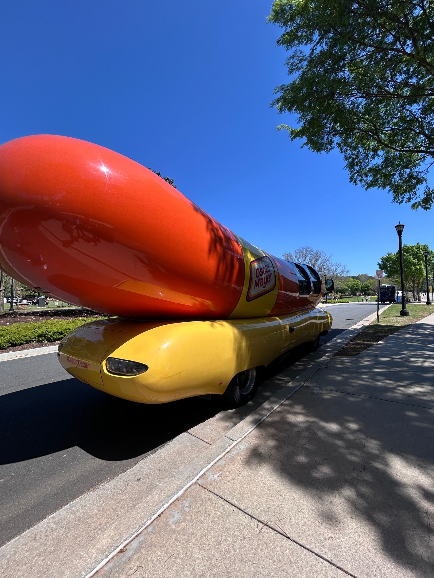 KATSEYE Community Post - there was a giant weiner-bus on my campus last ...