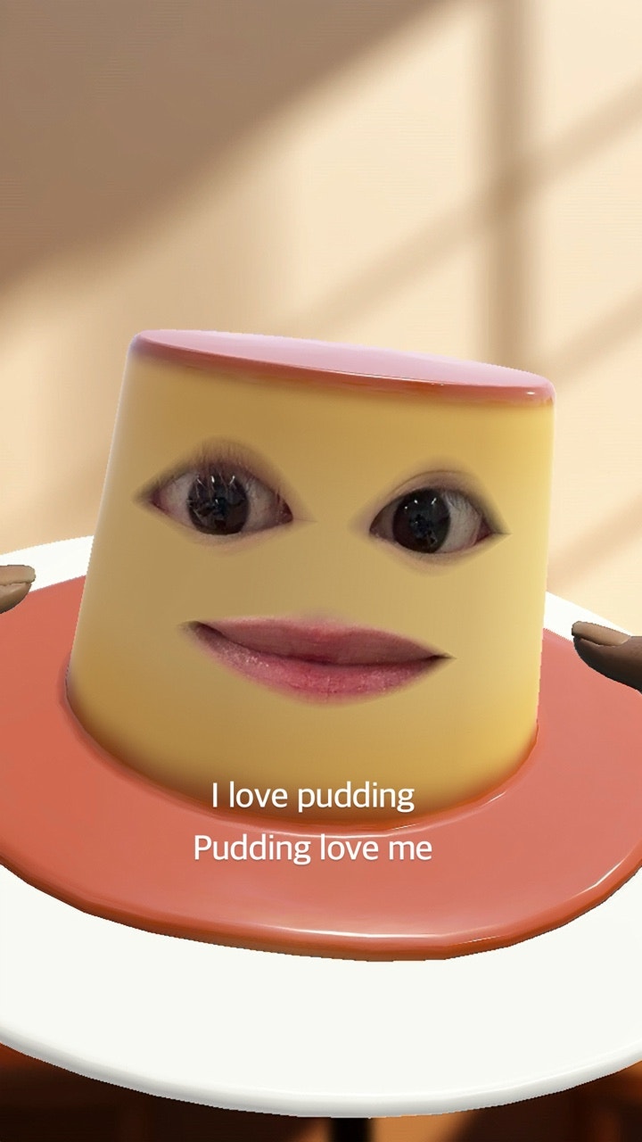 n.SSign Community Moment - I love pudding Pudding love me