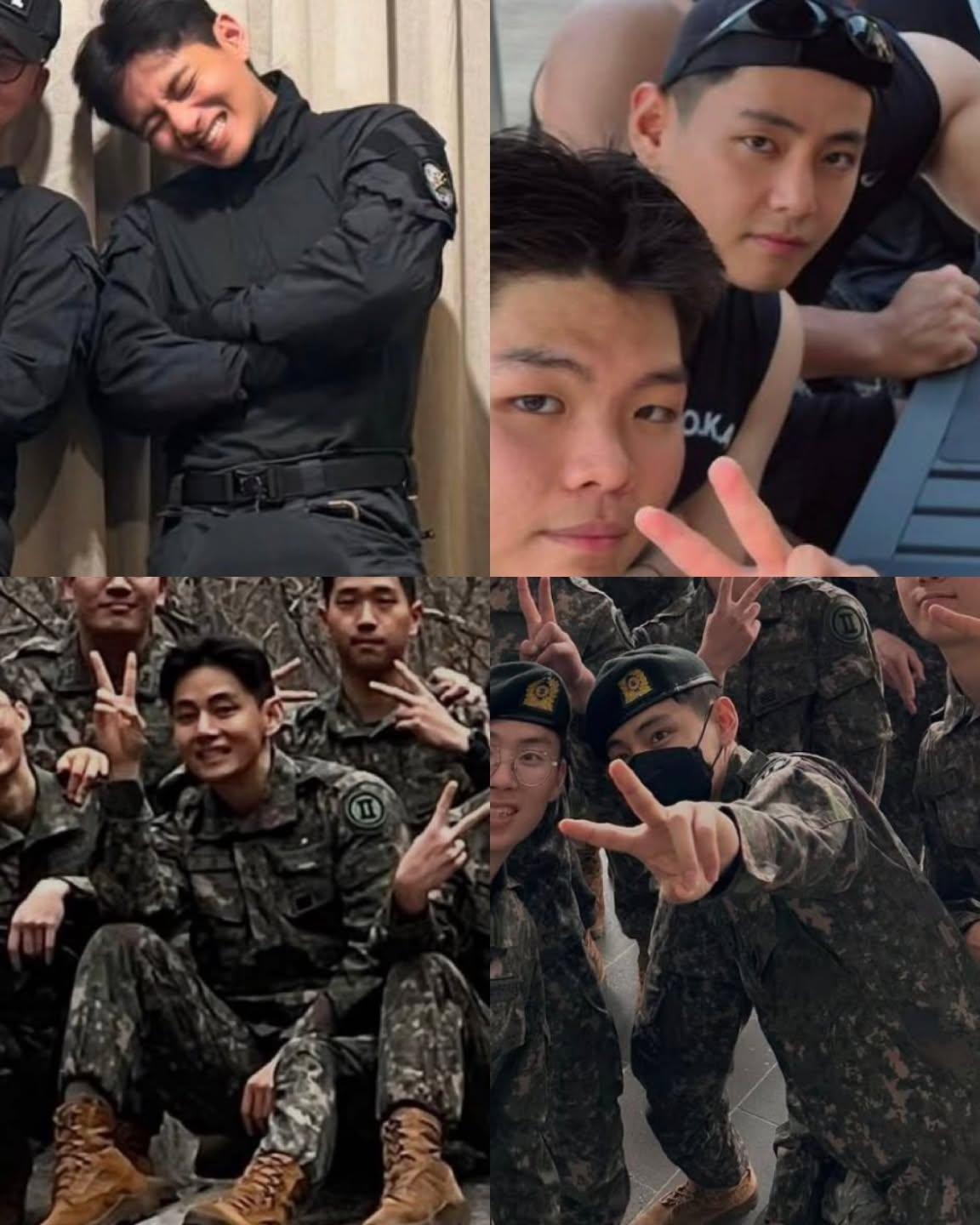 BTS Community Post - taehyung frd said that tae got 1st prize 🏆 winter city training full arm ...