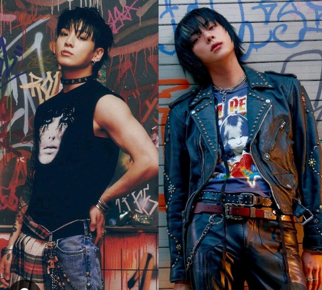 BTS Community Post - same same but different loves ya both #jinkook #jin #jungkook 2 of 7 ...