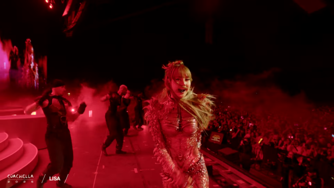 BLACKPINK Community Post - Vixi at #Lisachella 2025 Week 2! ️🔥