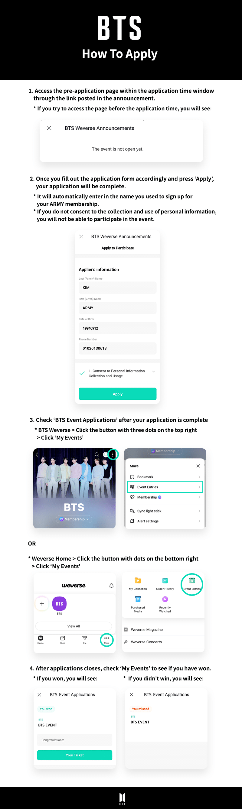 BTS Community Post - Jin 🥰