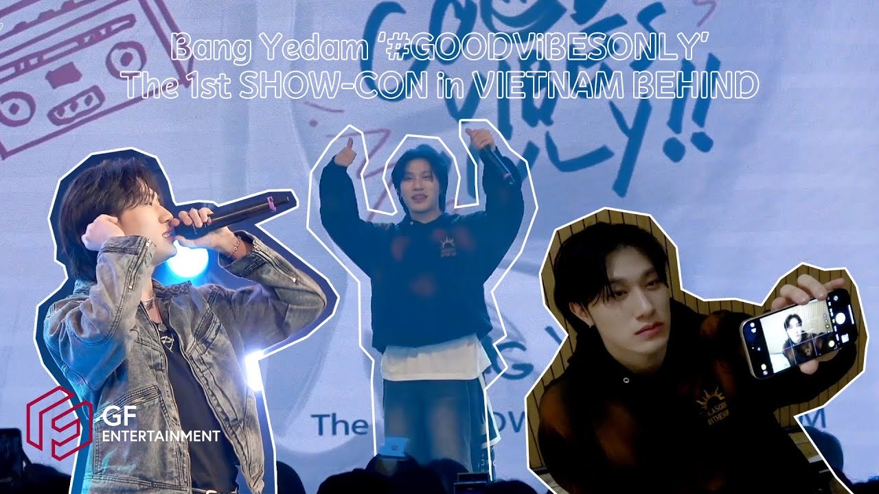 Weverse BANG YEDAM Media - [T.M.B] The 1st SHOW-CON in VIETNAM | xin chào Vietnam👋 베트남에서 홀로 라이브🎤