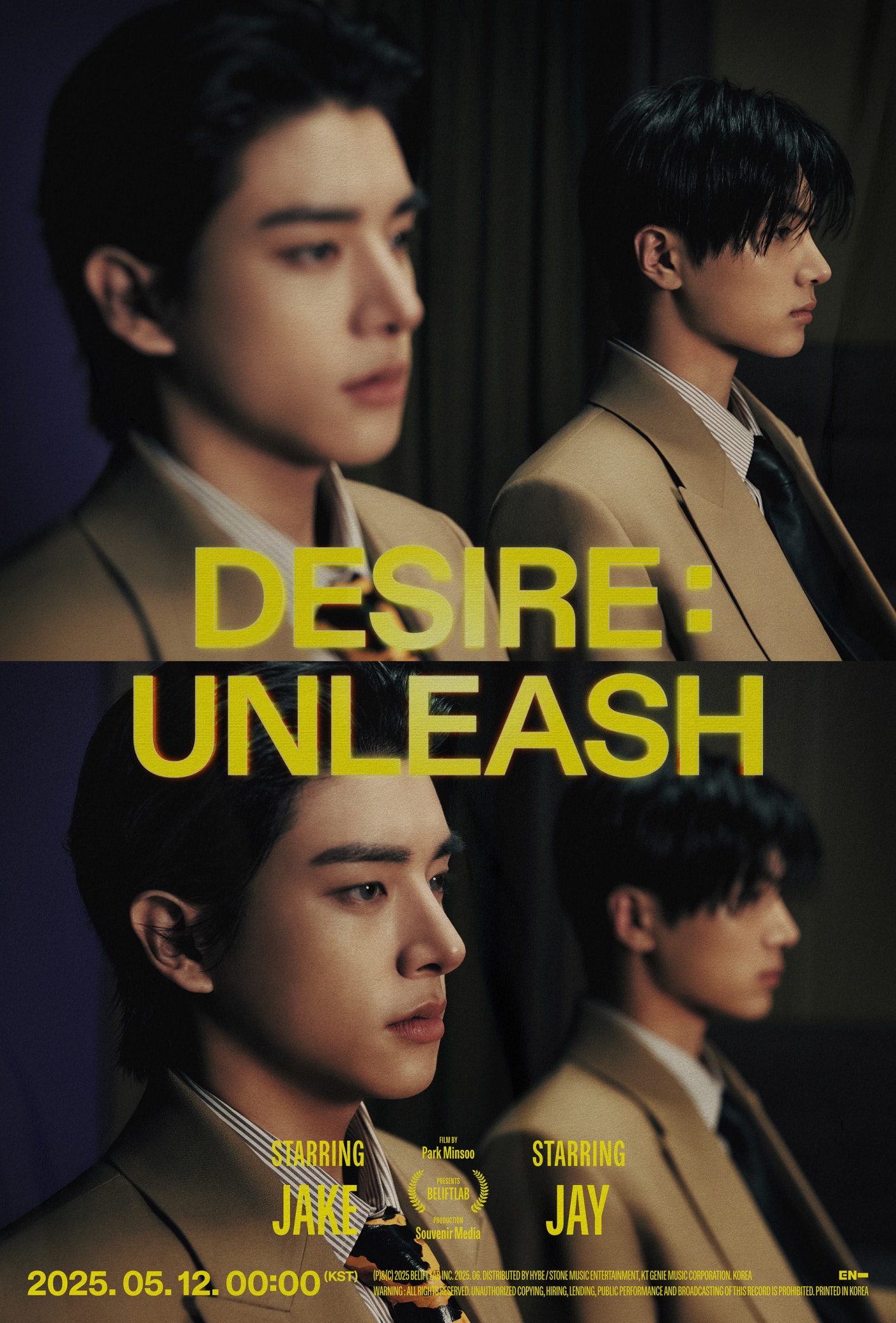 Weverse ENHYPEN Image - ENHYPEN DESIRE Concept Cinema Poster Ver.1