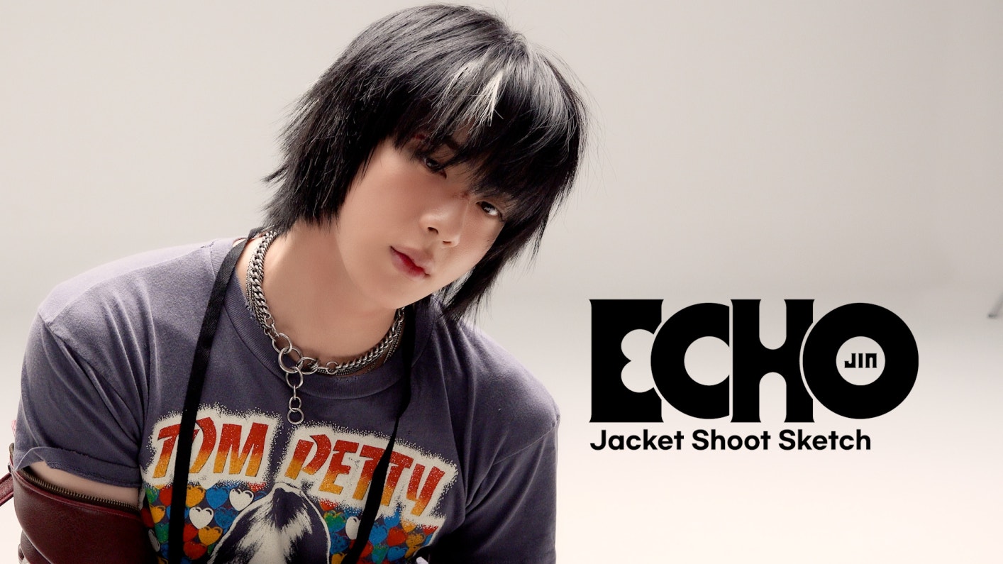 위버스 BTS Media - 진 (Jin) ‘Echo’ Jacket Shoot Sketch