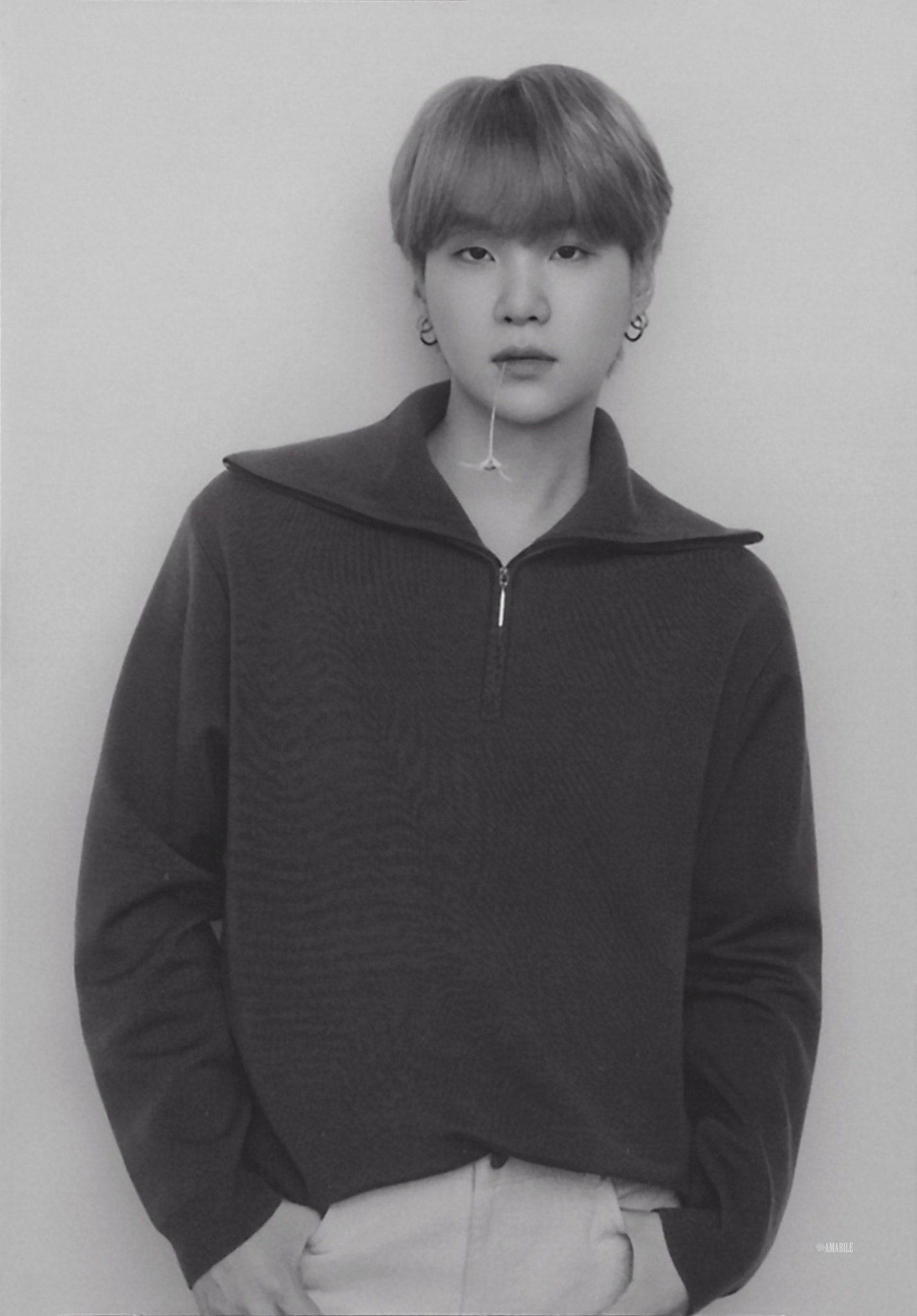 BTS Community Post - Suga D-41 💜🍀☺️🫂💜