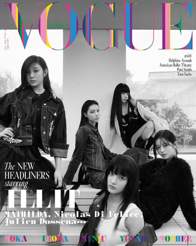 ILLIT Community Post - VOGUE KOREA The NEW HEADLINERS_ILLIT Special ...