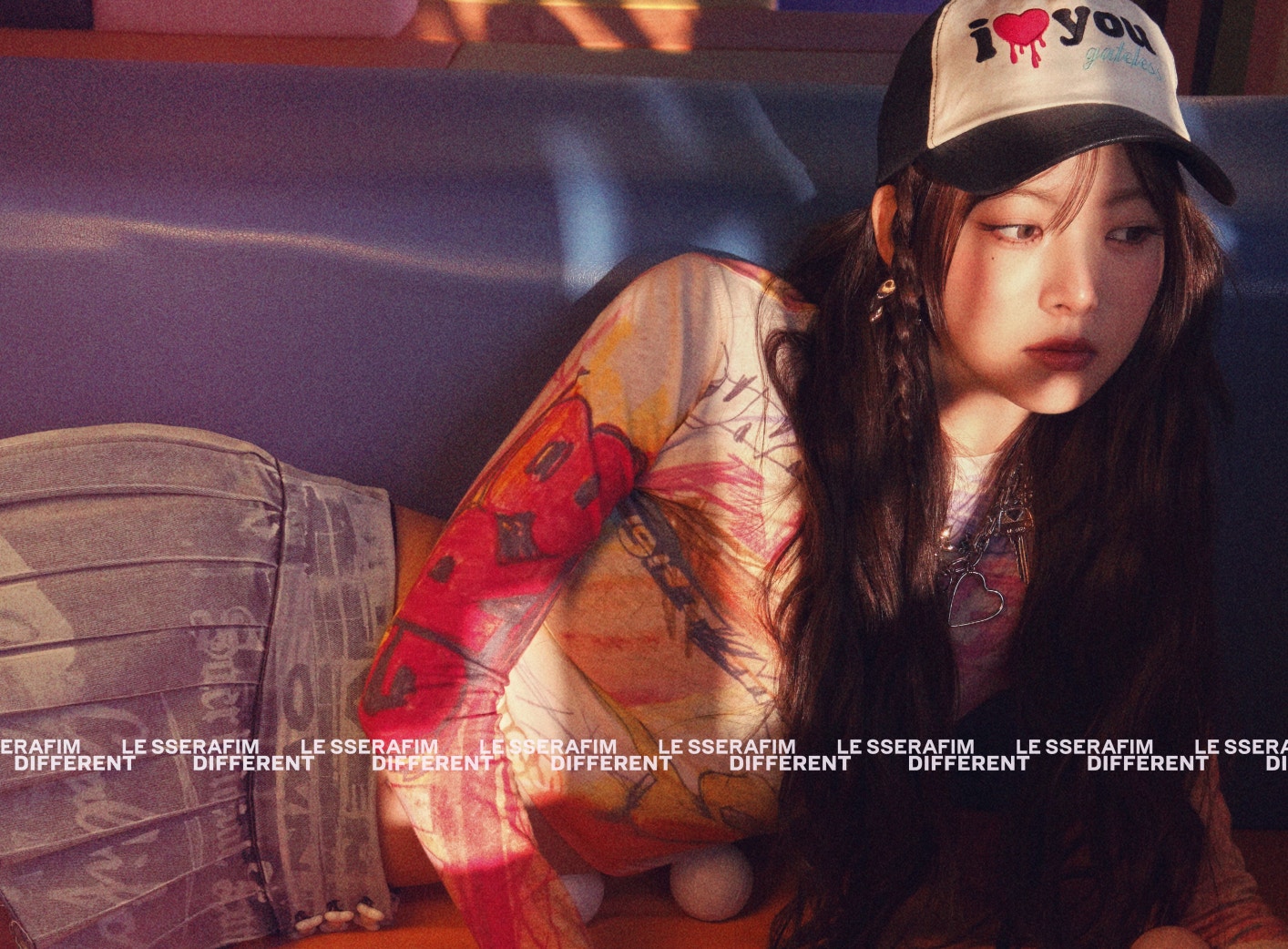 Weverse LE SSERAFIM Image - LE SSERAFIM JP 4th Single 'DIFFERENT' CONCEPT PHOTO NOSTALGIC YLANG ...