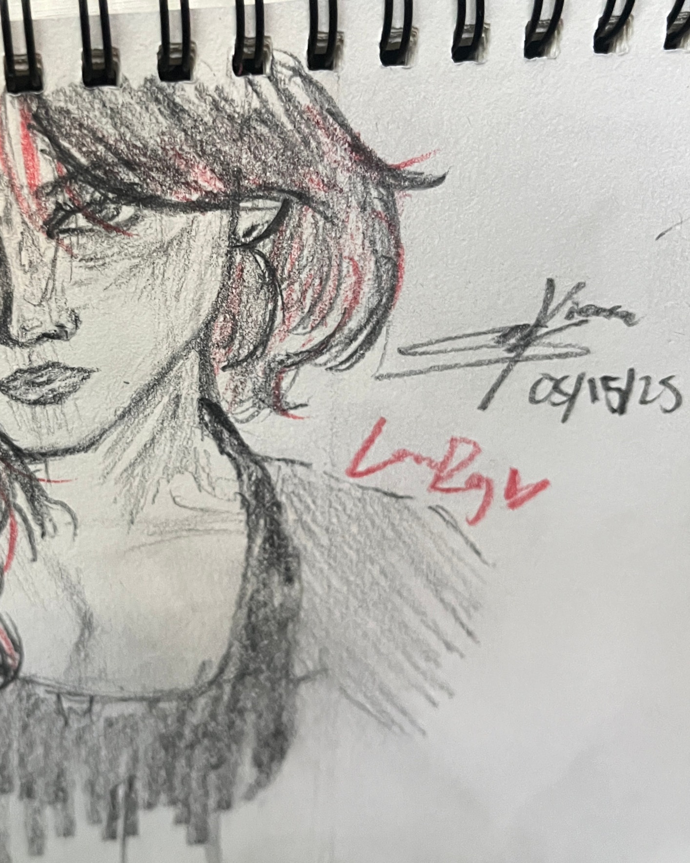 KATSEYE Community Post - #to_lara decided to draw mother