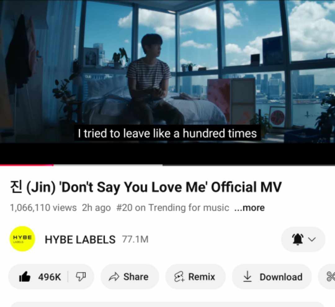 BTS Community Post - We hit 1M views in 2 hrs . Good job ARMYs💜👏 #echo ...