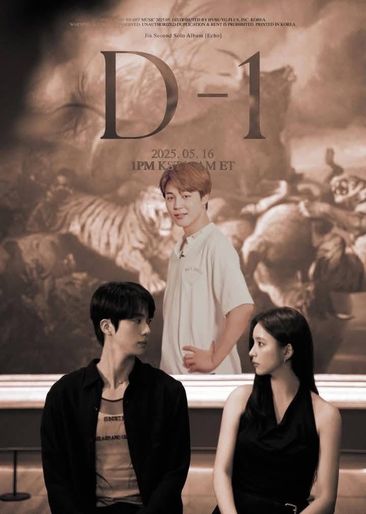 BTS Community Post - Jin oppa didnt know Jimin has special appearance in your new MV 🤣🤣🤣🤣