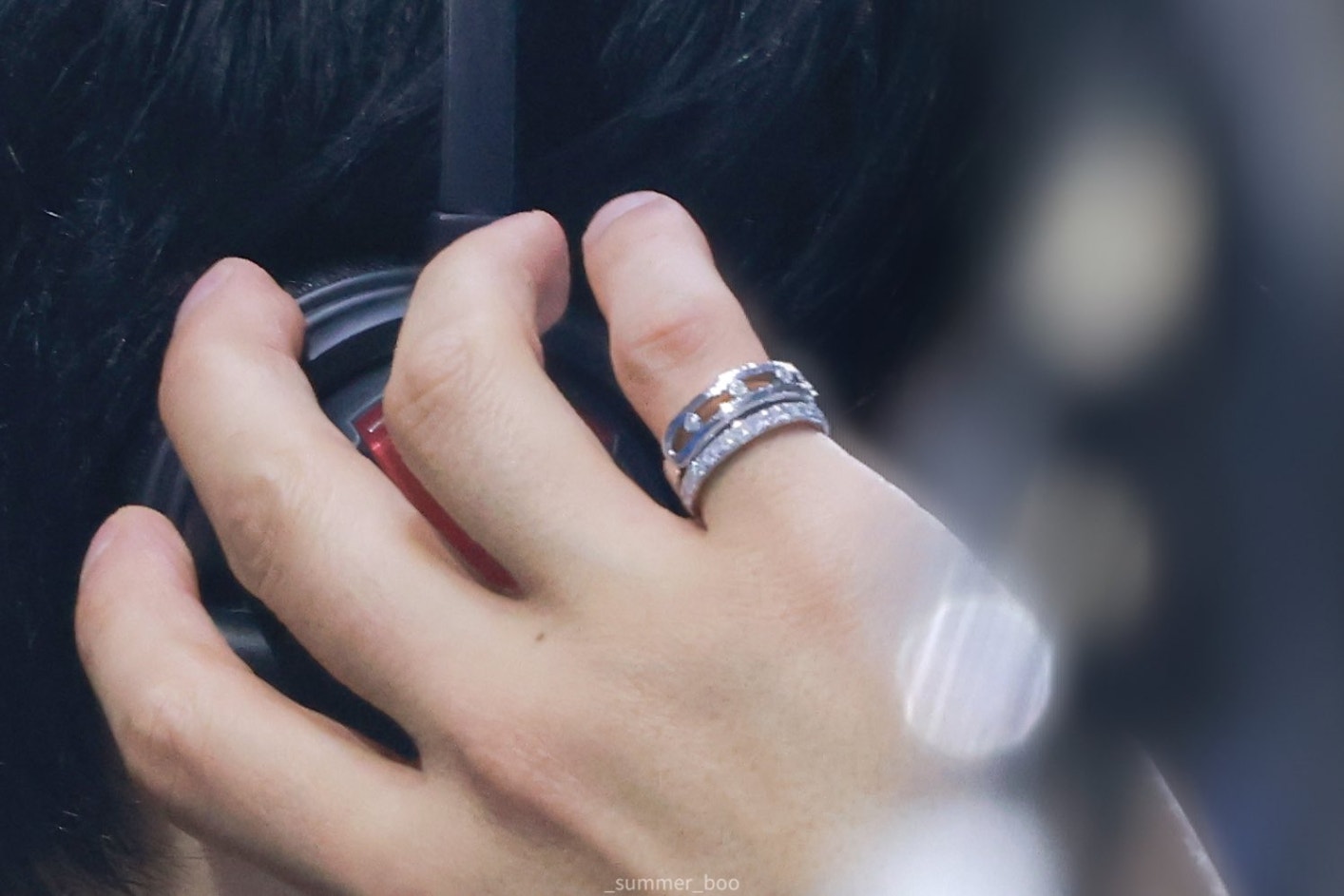 SEVENTEEN Community Post - The ring looks so pretty on the members ...