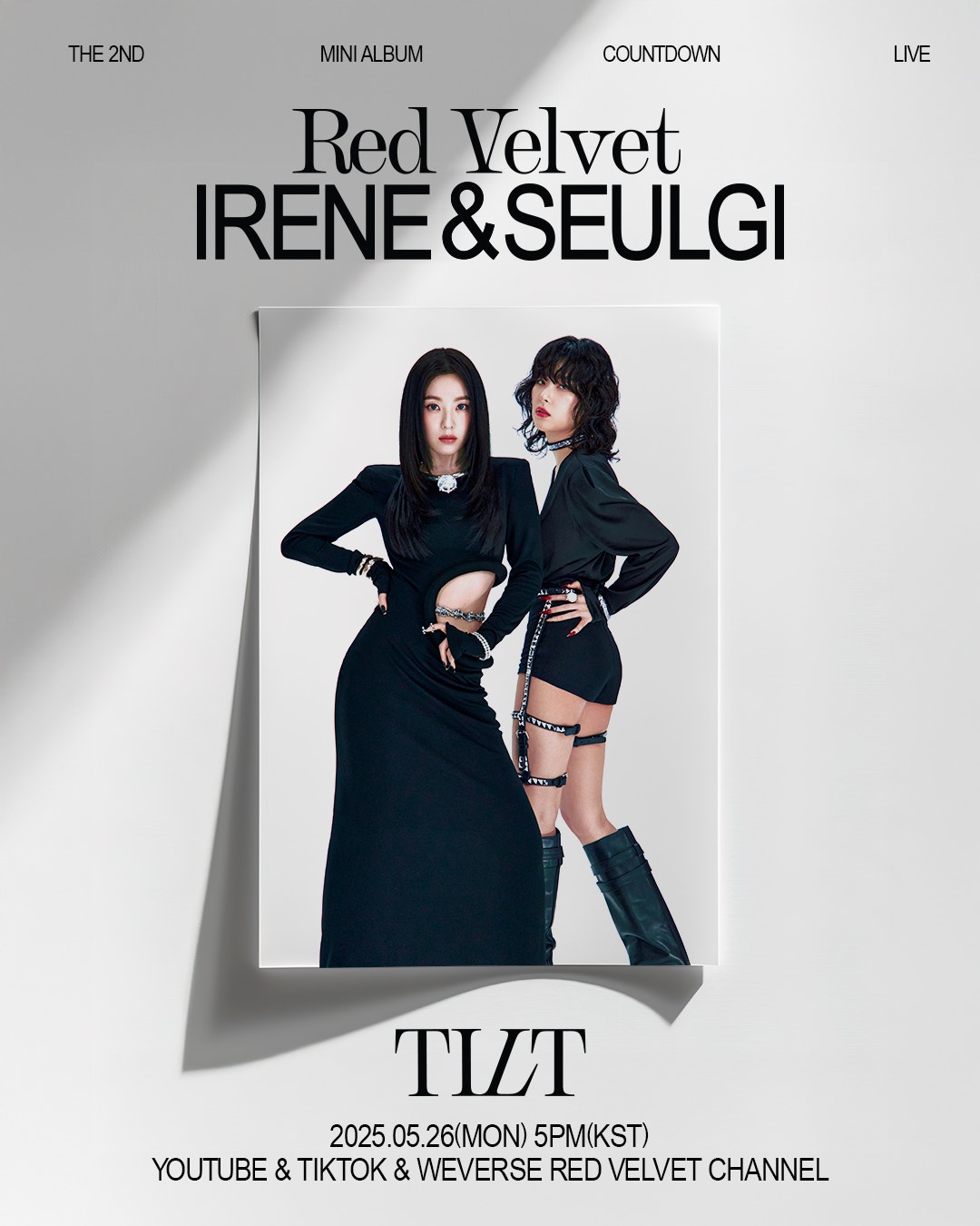 Red Velvet Community Post - [Red Velvet - IRENE & SEULGI 'TILT' Countdown Live] 2025.05.26 5:00 ...