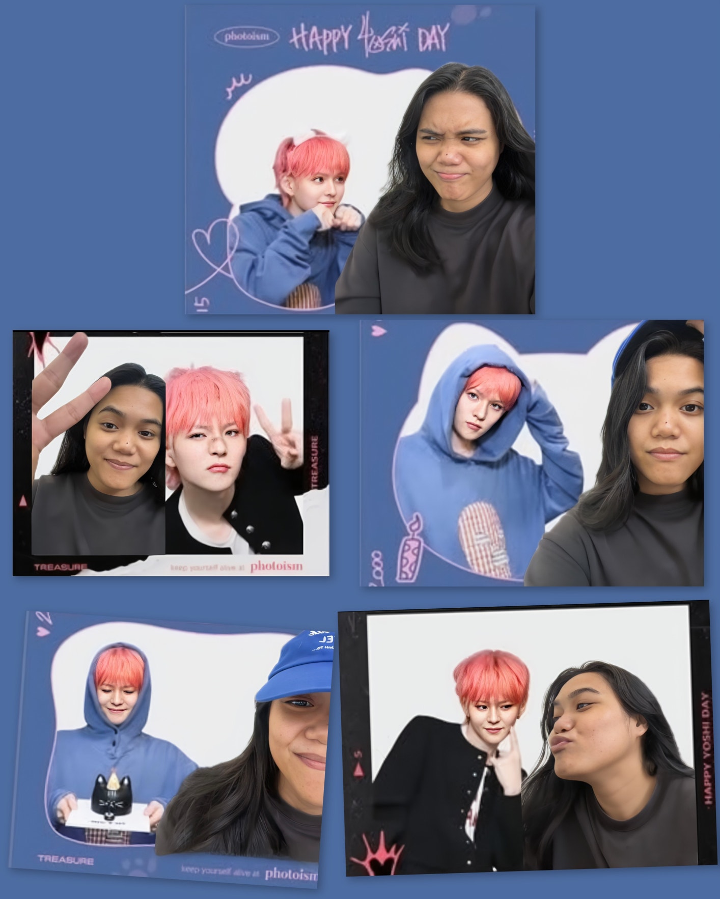 TREASURE Community Post - FOR 방전이 B-DAY PHOTOISM🫰🏽😛😚어때? 예쁘지?👀👉🏽👈🏽️‍🫣 #to_요시