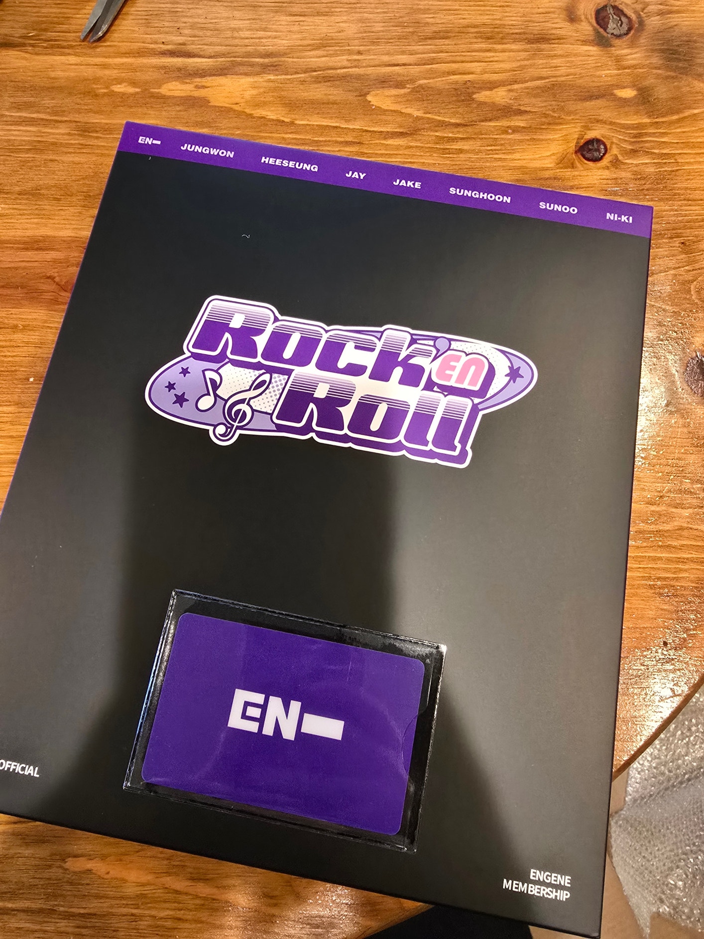 ENHYPEN Community Post - Got my Fan Club Kit! so happy! 🥰😍