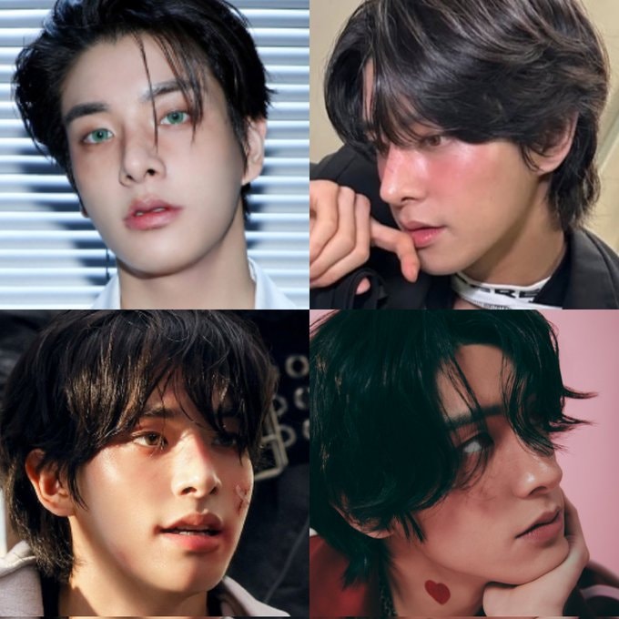 ENHYPEN Community Post - I love these makeup looks on jake so much