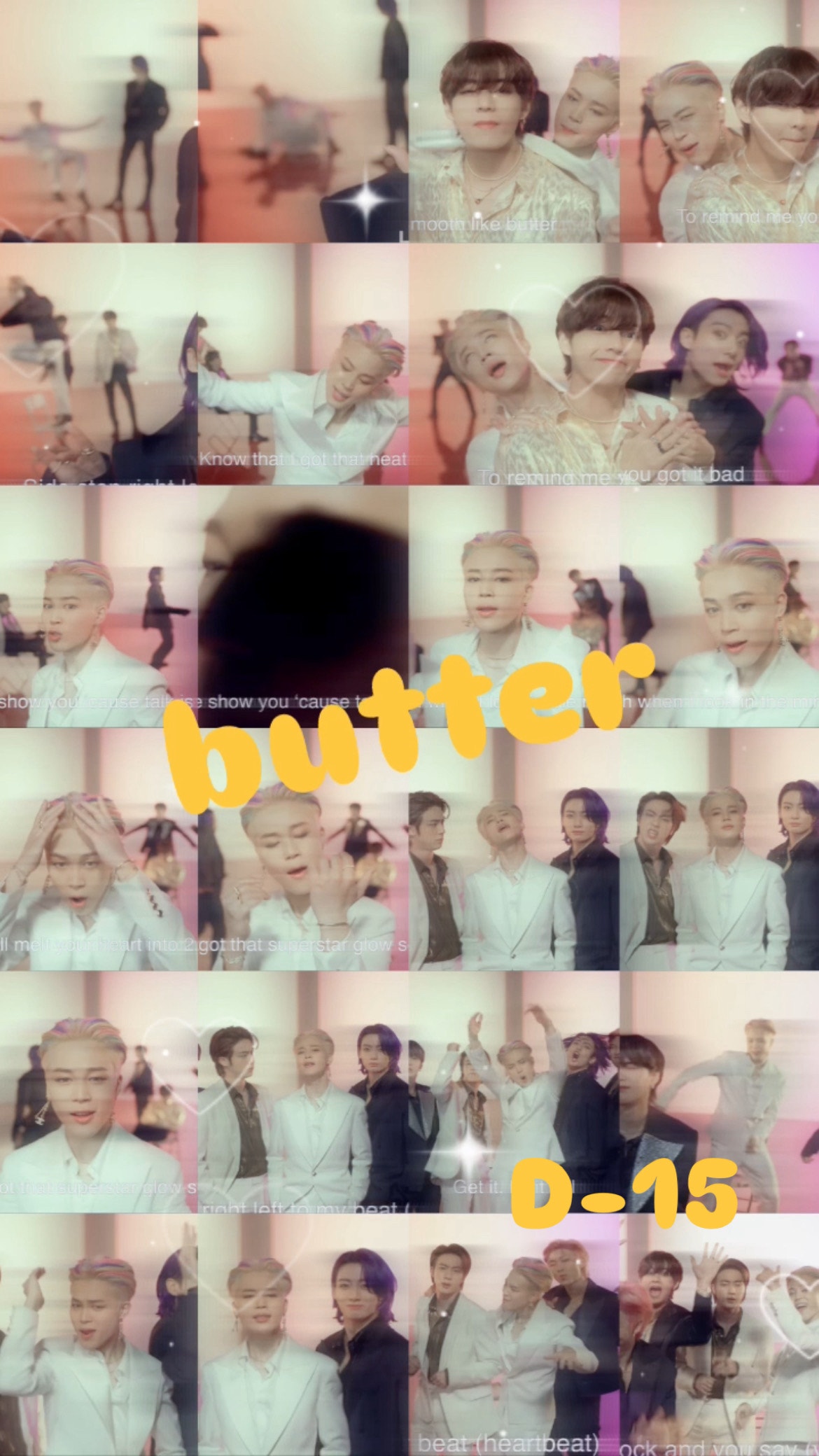 BTS Community Post - #to_jimin #dear_jimin_from_army こんばんは💜💛 あなたに会える日が近づいてます💜💛 🐥D-15🐰 ButterのMVは ...