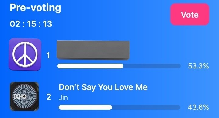 BTS Community Post - ARMYS VOTEM NO JIN!!!! ELE ESTÁ PERDENDO!!! ARMYS VOTE FOR JIN!!!! HE'S ...