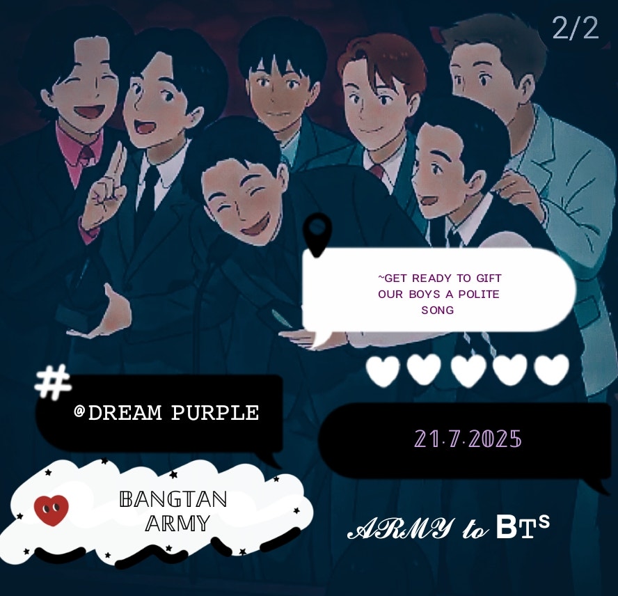 BTS Community Post - Hey ARMY, We’re not just waiting — we’re owning this moment. Our love burns ...