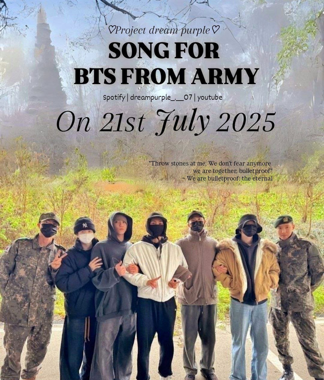 BTS Community Post - Hey ARMY, We’re not just waiting — we’re owning this moment. Our love burns ...