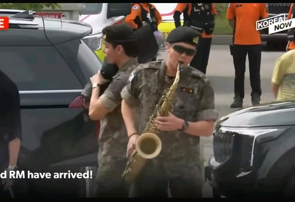 BTS Community Post - welcome back leader 😭