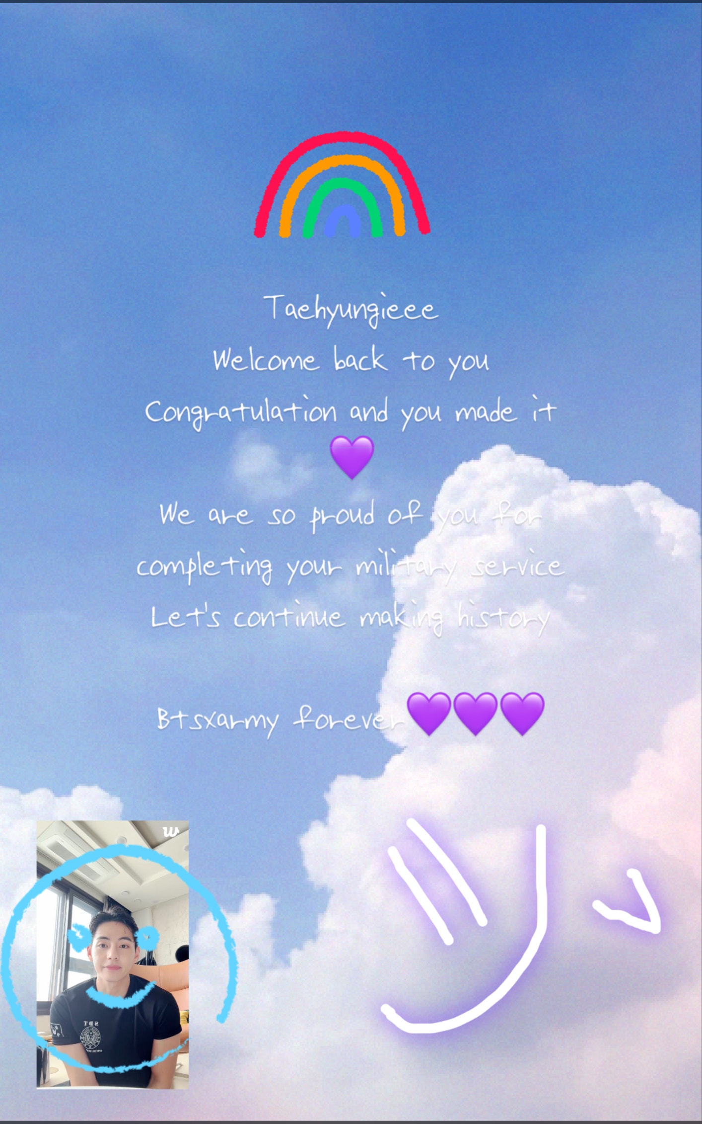 BTS Weverse Fan Letter