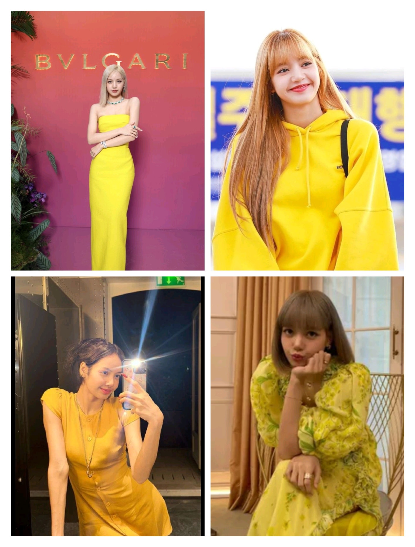 BLACKPINK Community Post - Queen Lisa! Yellow is the color she owns ...