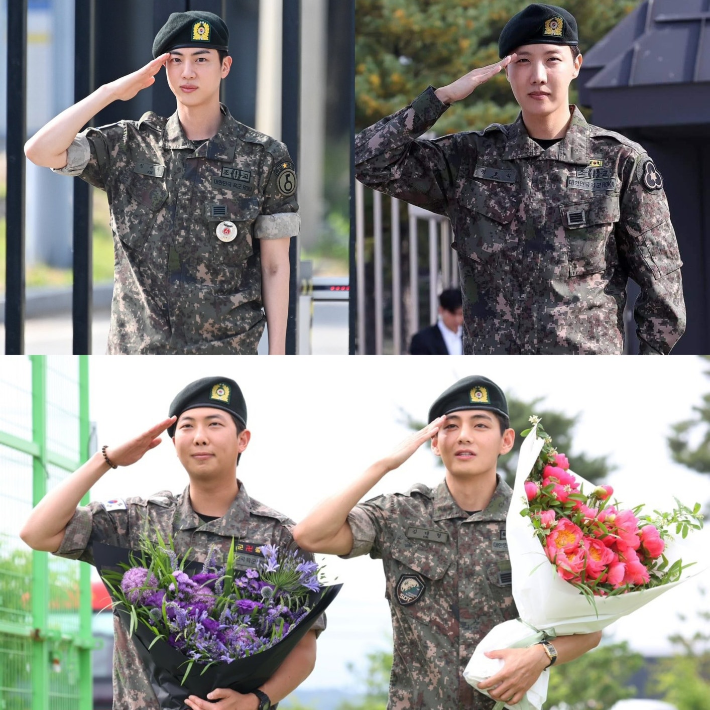 BTS Community Post - 4/7 are Back from Military..🥹 (⏳ 3 more to go..)