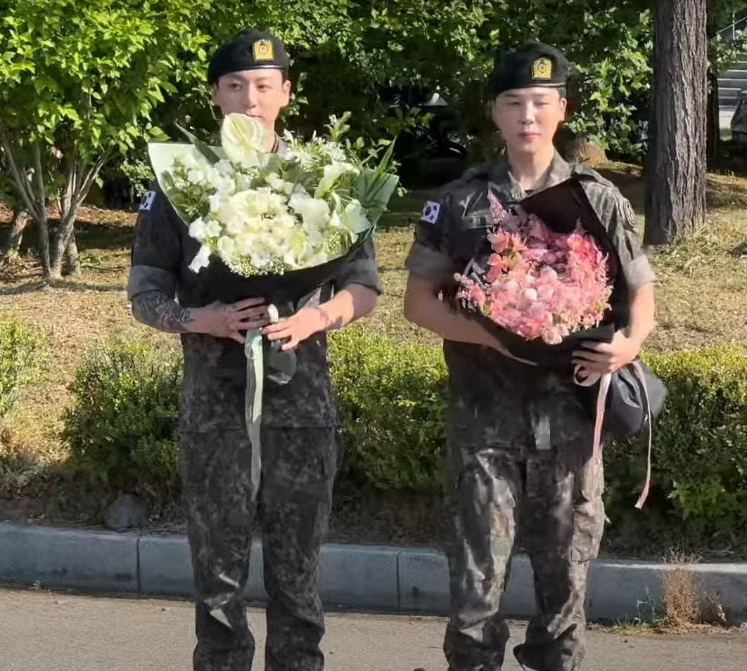 BTS Community Post - Oo my god im so happy now.. welcome back jimin & jungkook. congratulations ...