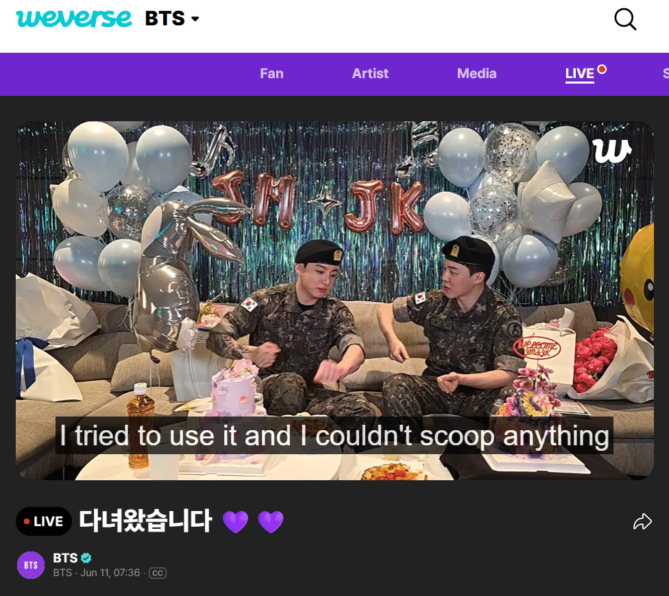 BTS Community Post - Welcome back JK and Jimin 😩💜💜💜 #welcomebackJK # ...