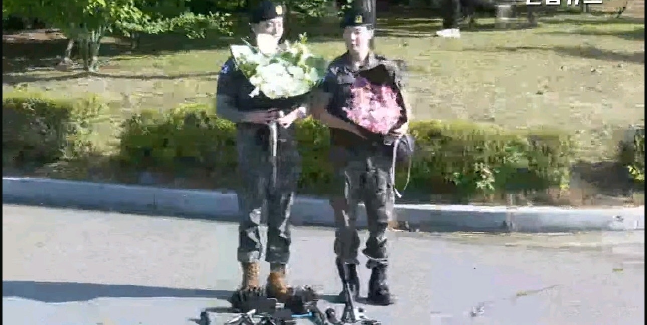 BTS Community Post - Finally the Military era ends now... Welcome back ...