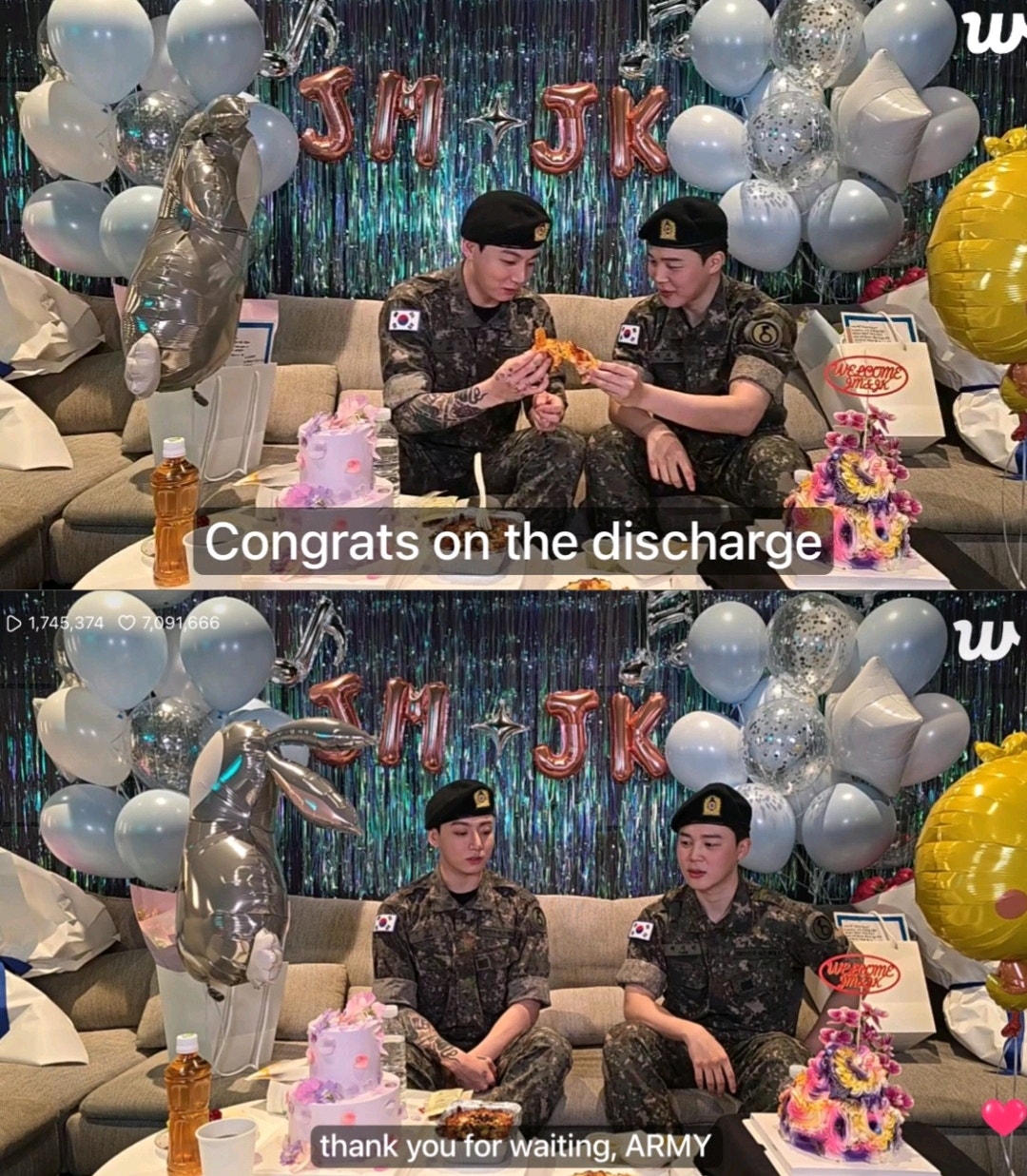 BTS Community Post - Welcome Back Jimin and Jungkook 🥹🥹💜💜💜 # ...