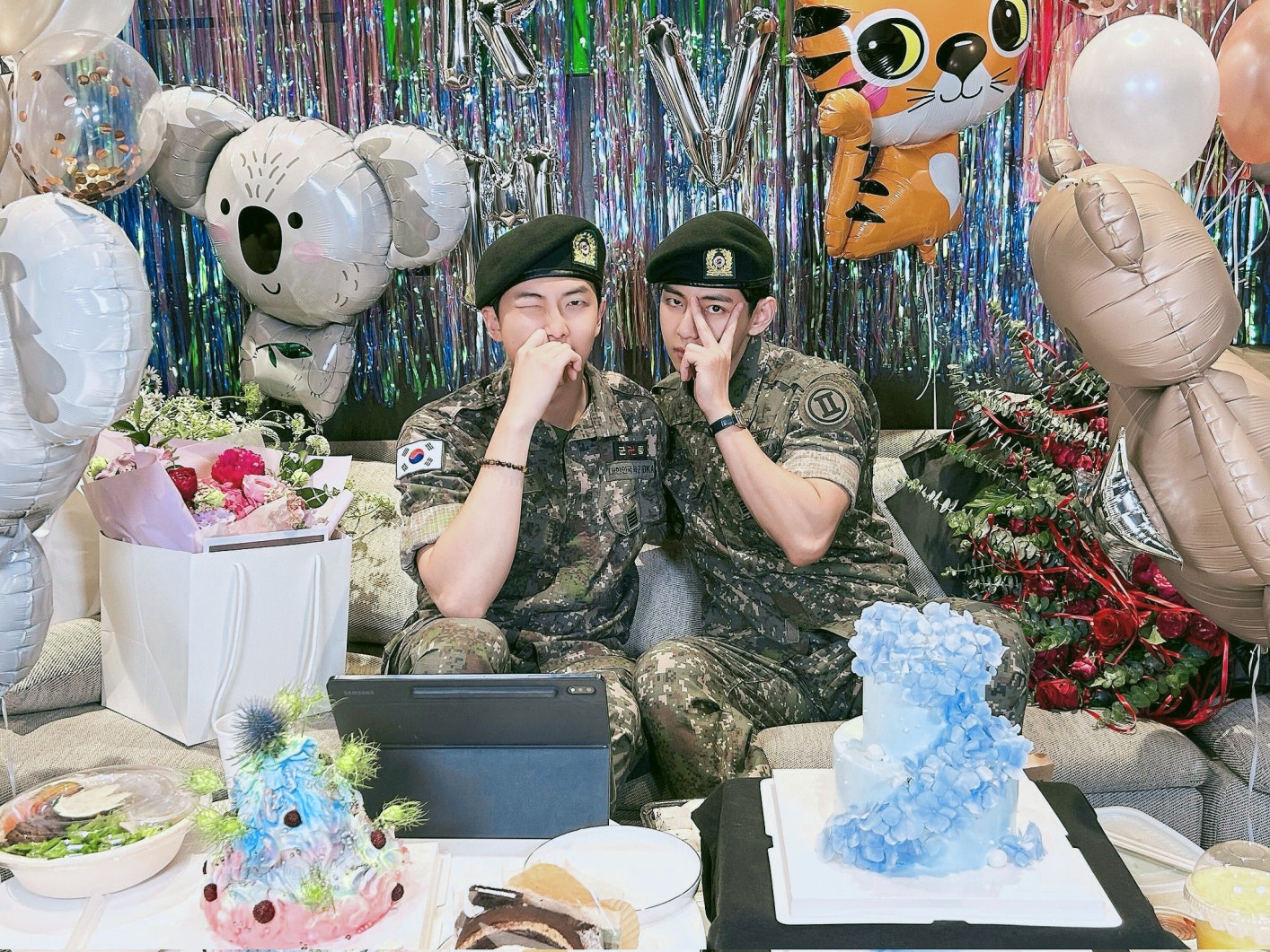 BTS Community Post - welcome back 🙏 so happy that you both have ...