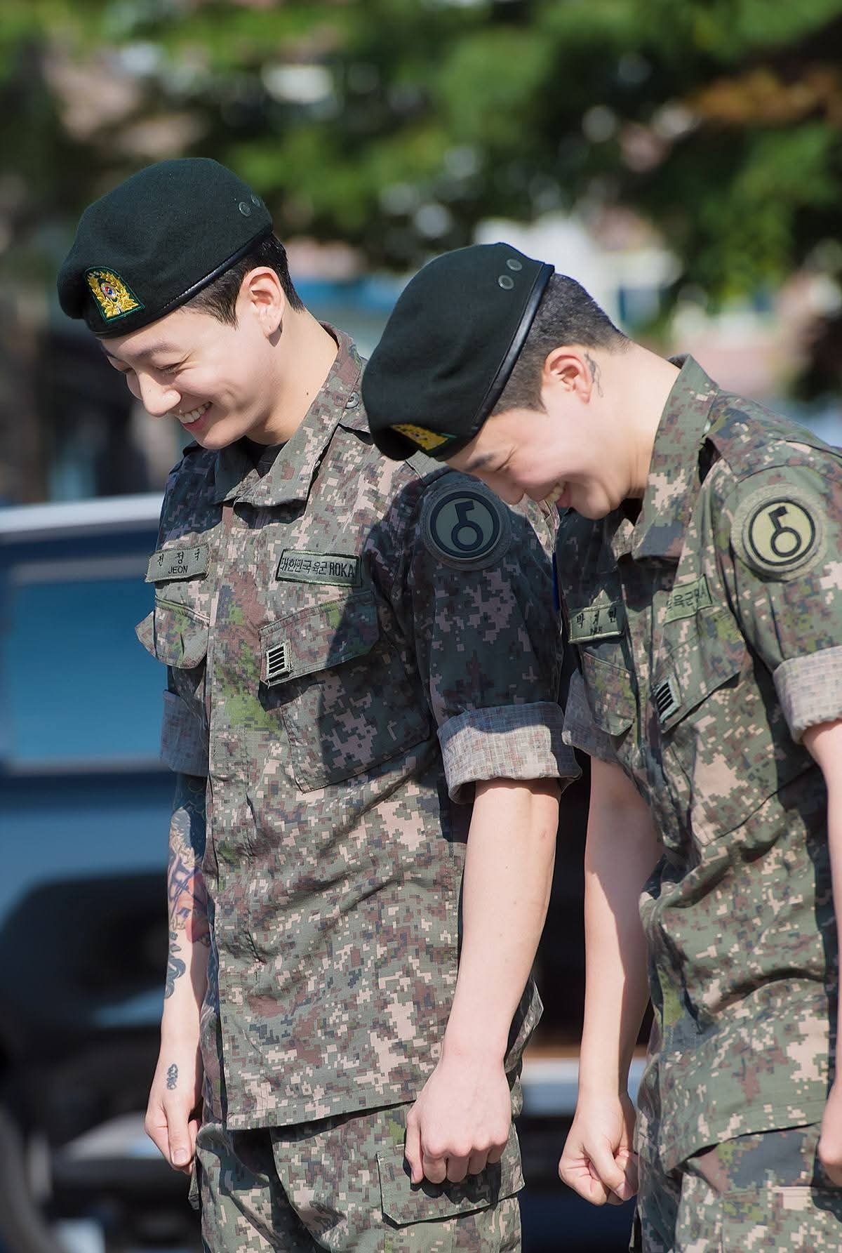 BTS Community Post - welcome back jungkook and jimin🥹