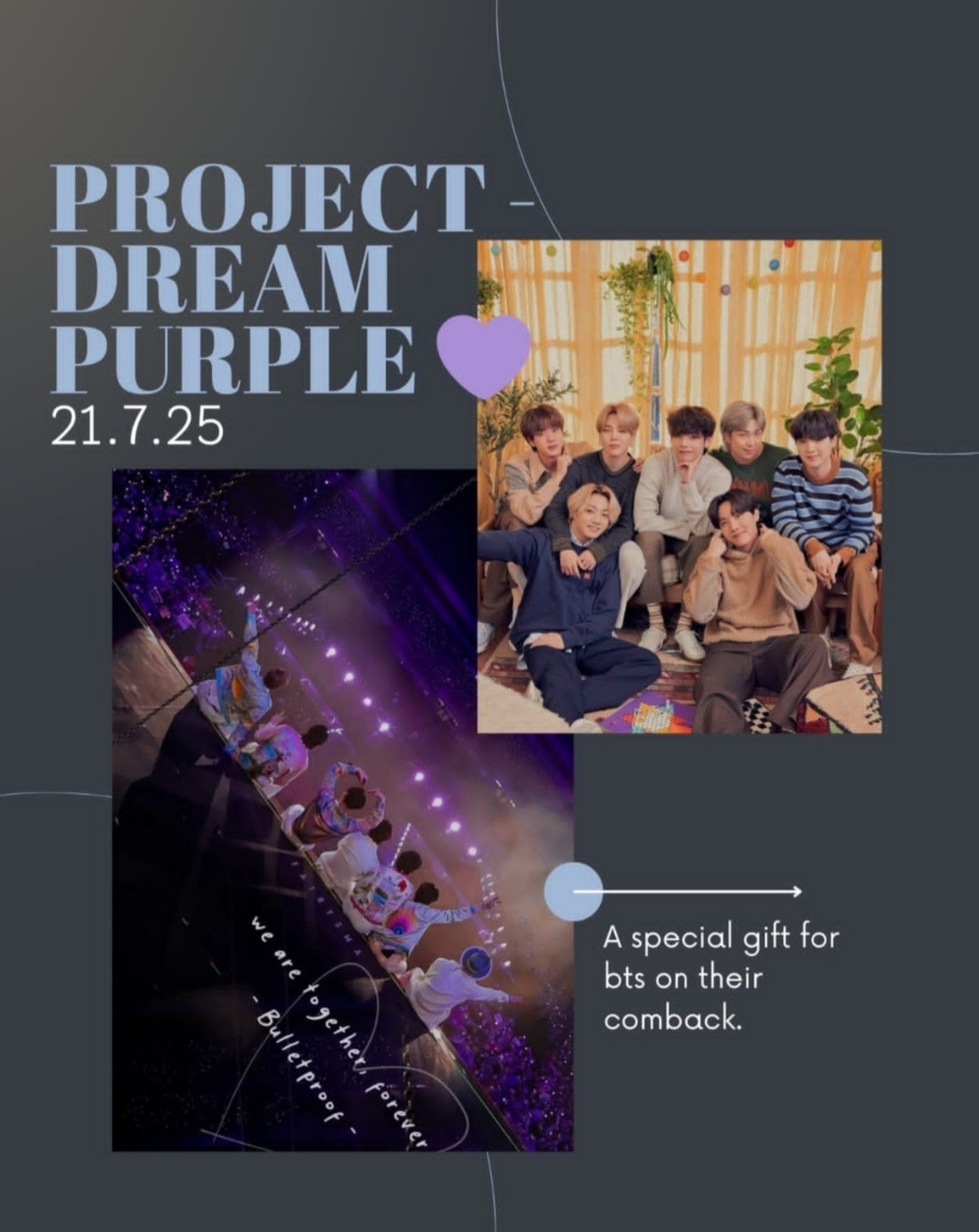 BTS Community Post - Hey ARMY, We’re not just waiting — we’re owning this moment. Our love burns ...