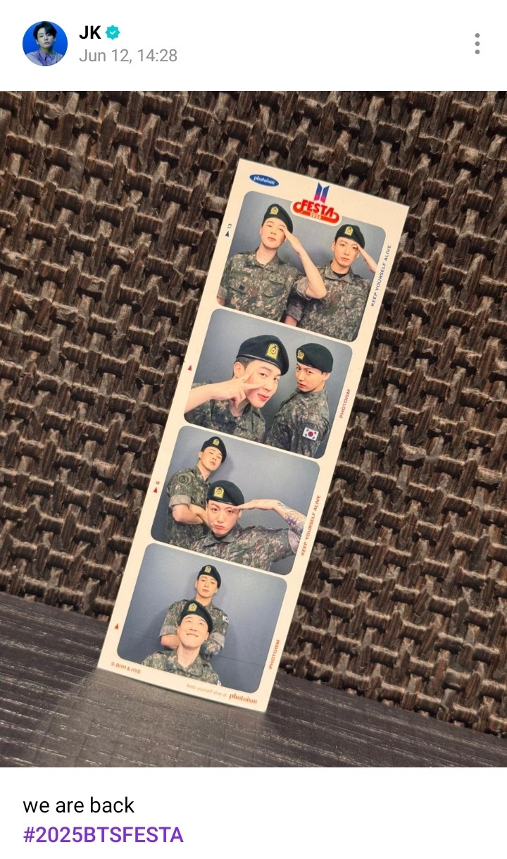 BTS Community Post - BTS is back 🩵🩵🩵 #2025BTSFESTA