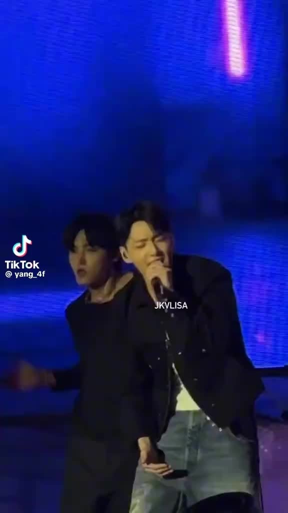 BTS Community Post - feel soo happy to see JK back on stage after 1.5 ...