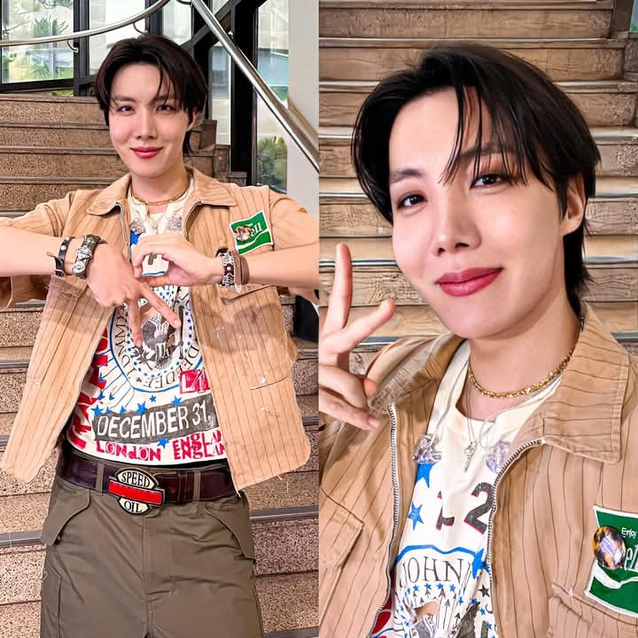 BTS Community Post - Mi bello J-hope 😍 🔥💜😊🤗