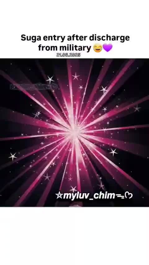 BTS Community Post - Welcome back Suga