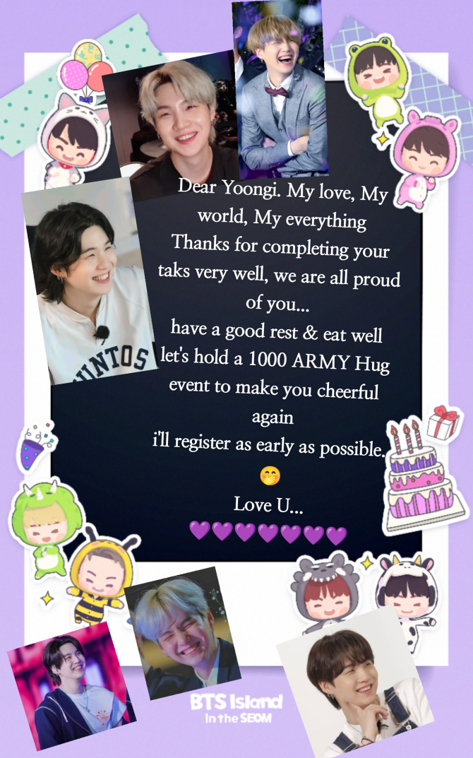 BTS Weverse Fan Letter