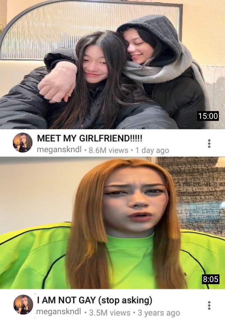 KATSEYE Community Post - after being grounded for two weeks this is what i like to call meichae spam