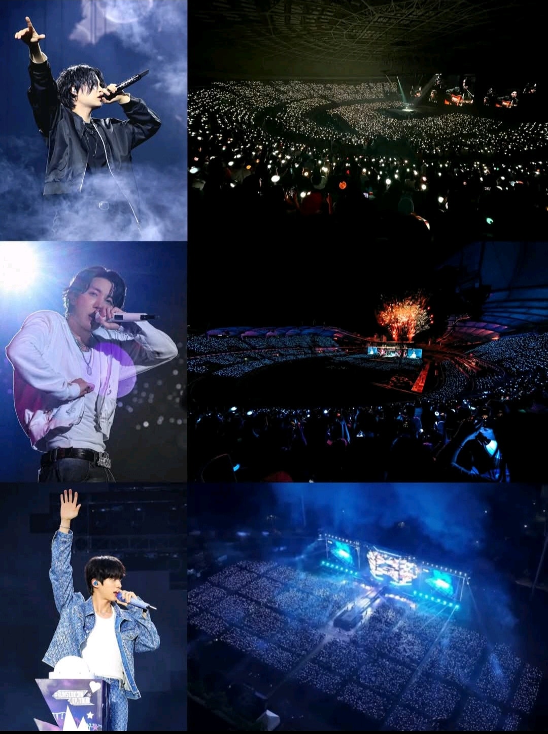 BTS Community Post - Jin Tour D-Day Tour🖤 Hobi Tour💥 They're really ...