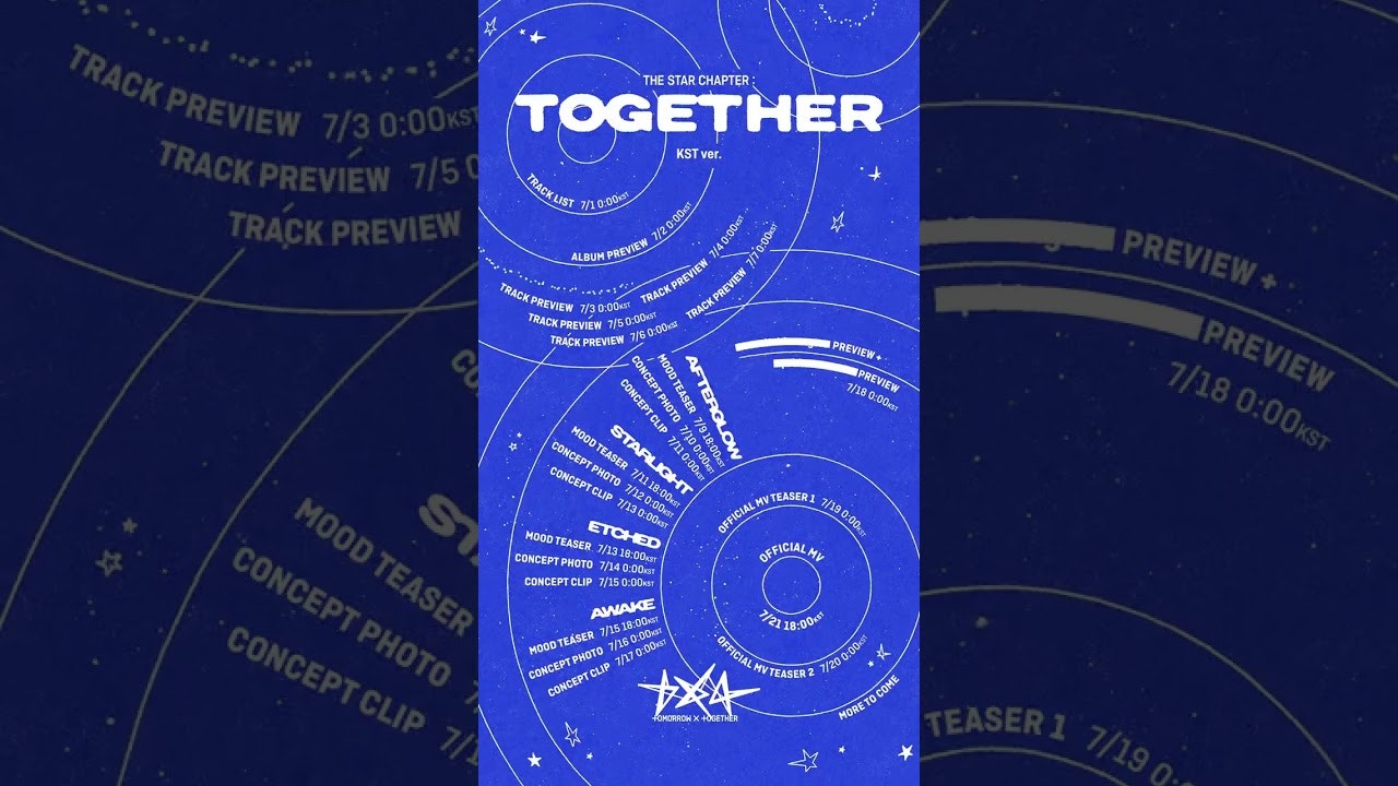 Weverse TOMORROW X TOGETHER Media - TXT (투모로우바이투게더) The Star Chapter: TOGETHER Promotion ...
