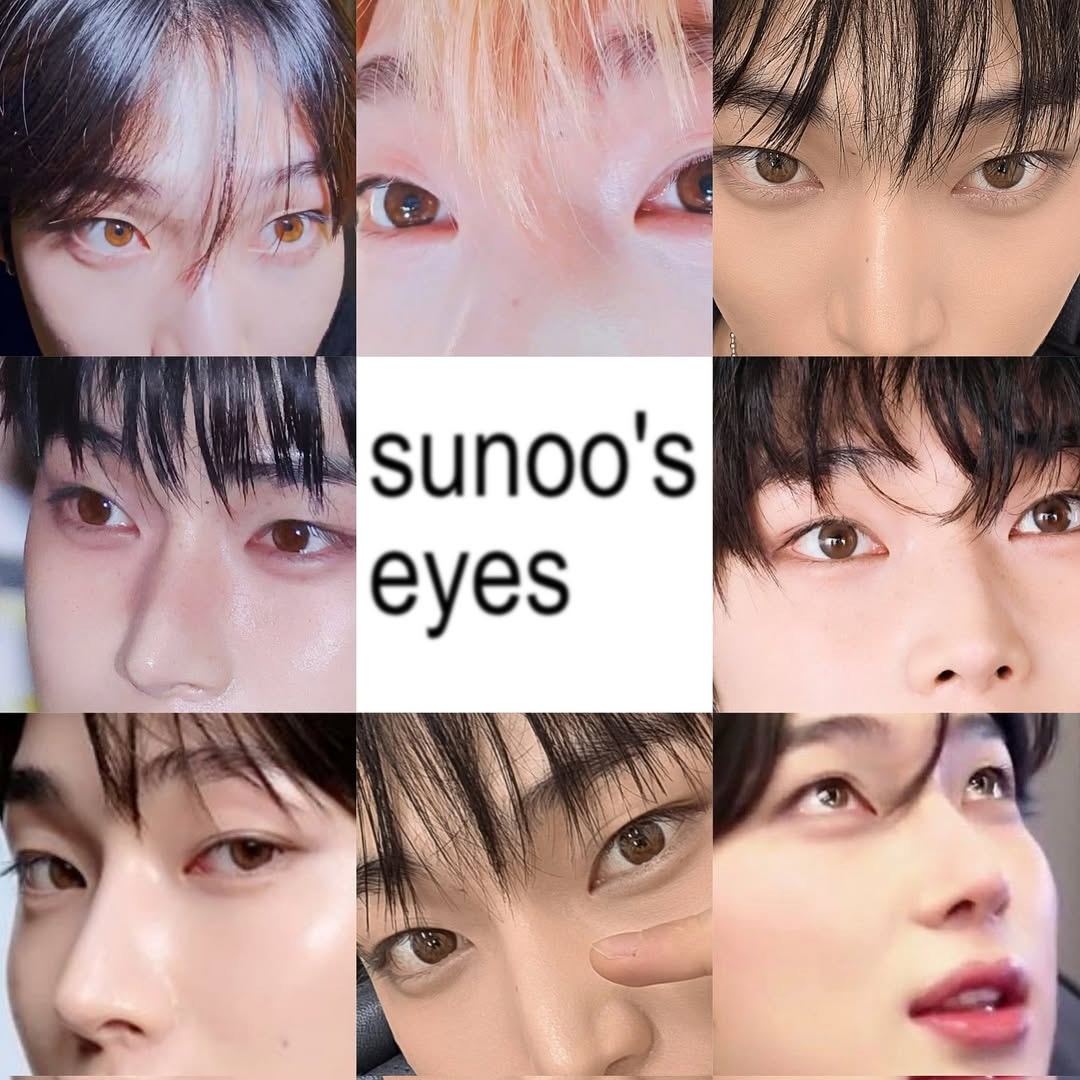 ENHYPEN Community Post - sunoo's eyes are so beautiful