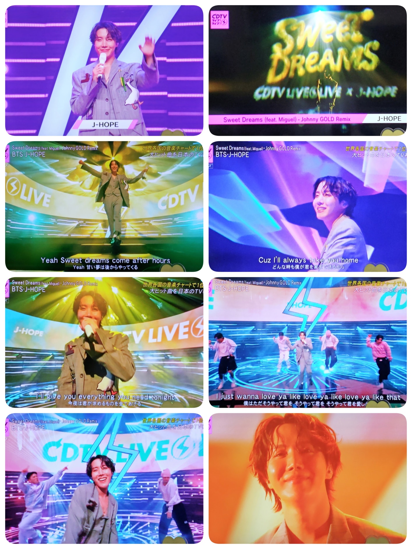 BTS Community Post - #to_jhope 호비💜안녕🙋 'CDTV LIVE LIVE' 봤어☺️📺호비의 퍼포먼스 좋았어🥰일본 음악방송에 출연해줘서 고마워☺️ ...