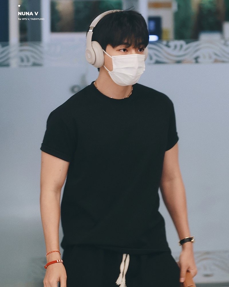 BTS Community Post - Taehyung has returned to Korea after his trip to Japan on June 29th. # ...