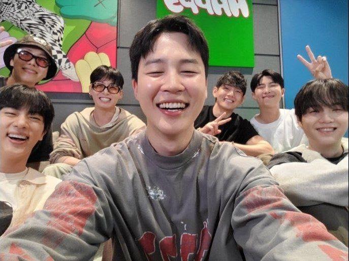 BTS Community Post - Ohhh my mental therapy, my family, my safe place ...