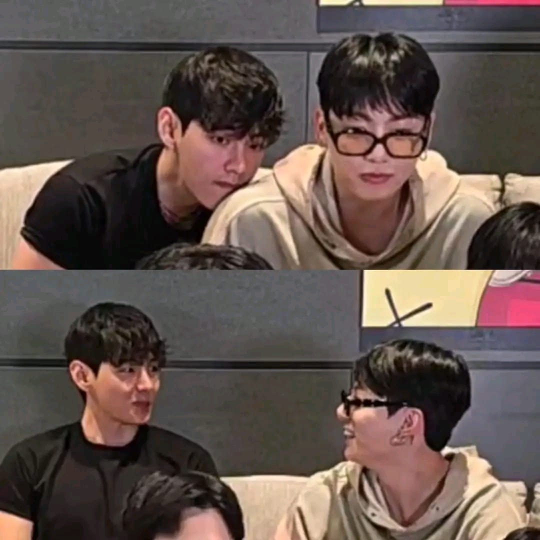 BTS Community Post - Taehyung looks so cute in the new vlive😍💞💜