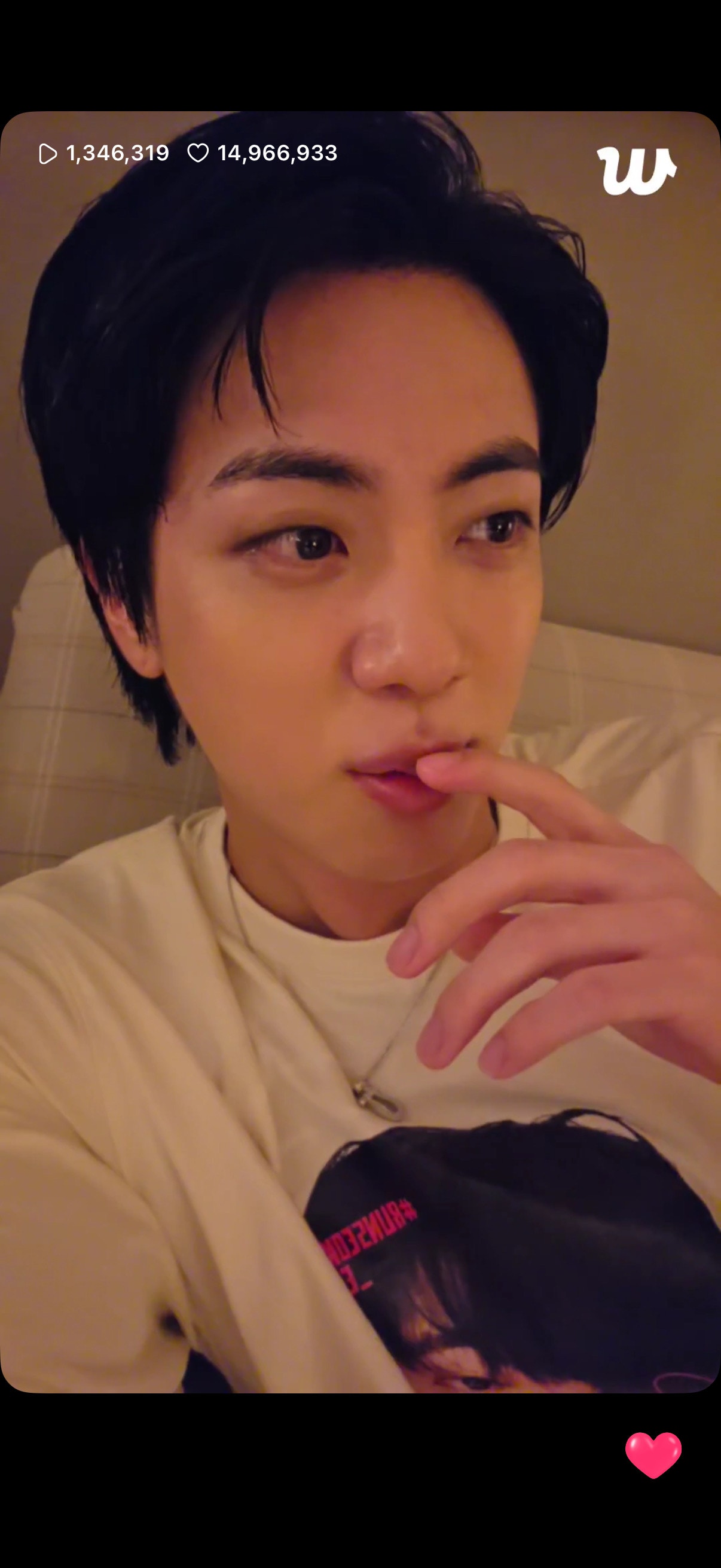 BTS Community Post - 우리 진진이 오늘도 너무 고생했지? 진짜 진짜 잘했어! 최고야💜 진진이 목소리는 언제나 나한테 힐링 그 자체야ㅠㅠ 얼른 가서 씻어 ...